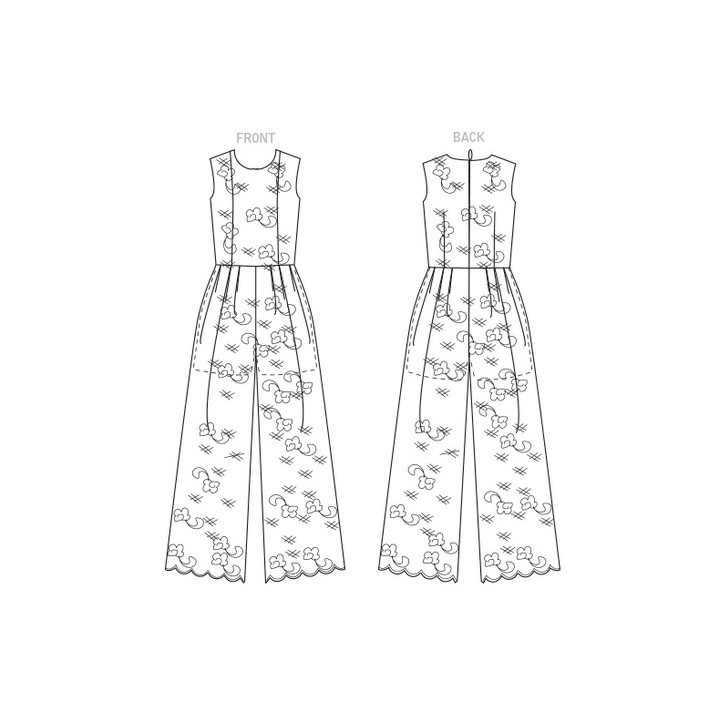 Patron de combinaison V1806 - Vogue, Mercerie Floriane