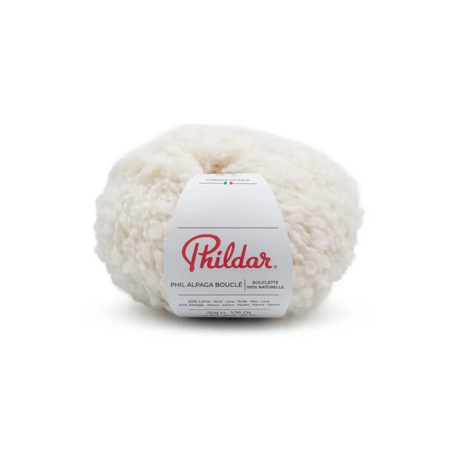 Fil Alpaga Bouclé Phildar, Mercerie Floriane